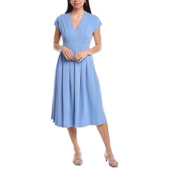 Maison Tara | Dresses | Maison Tara Womens Savannah Midi Dress Blue ...